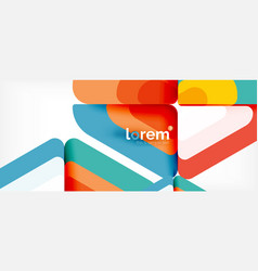 Retro color abstract background Royalty Free Vector Image