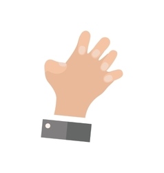 Open empty hands showing different gestures hands Vector Image