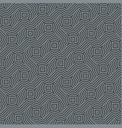 Round cable labyrinth pattern Royalty Free Vector Image