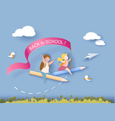 September 1st back to school background Royalty Free Vector