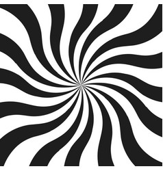 Abstract monochrome curly rays Royalty Free Vector Image