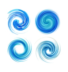 Dynamic Flow Swirl Background Royalty Free Vector Image