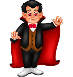 Funny graduation boy cartoon Royalty Free Vector Image