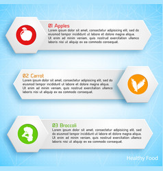 Nutrition and color diet infographic with charts Vector Image