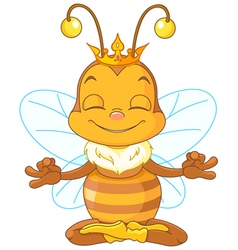 Cute bee Royalty Free Vector Image - VectorStock