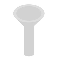Lab filter icon isometric style Royalty Free Vector Image