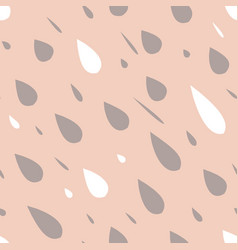 Drops seamless pattern Royalty Free Vector Image