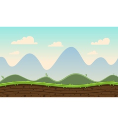Game cartoon background Royalty Free Vector Image