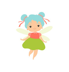 Forest elves set fairytale magic characters in Vector Image