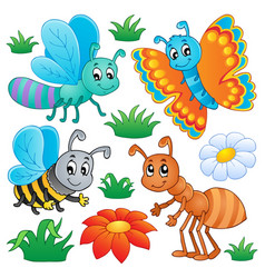 Spring animals collection Royalty Free Vector Image