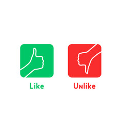 Emotional scale from green to red and face icons Vector Image