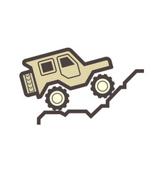 Off road icon Royalty Free Vector Image - VectorStock