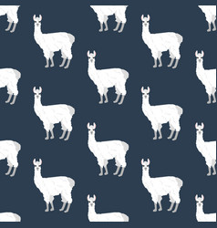 Llama and cactus Royalty Free Vector Image - VectorStock