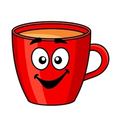 Coffee cup and tea mug icon set for drink design Vector Image