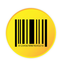 Gallery icon black circle background image Vector Image