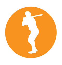Baseball player icon Royalty Free Vector Image
