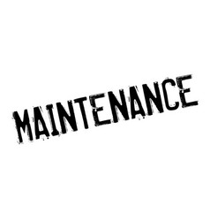 Maintenance rubber stamp Royalty Free Vector Image