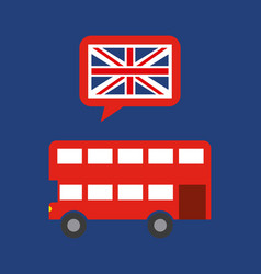 Learn english design Royalty Free Vector Image