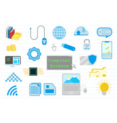 Education doodle art with text banner on the Vector Image