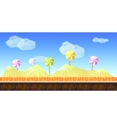 Candy game background Royalty Free Vector Image