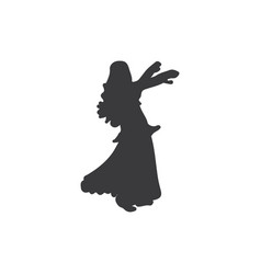 Belly dance icon Royalty Free Vector Image - VectorStock