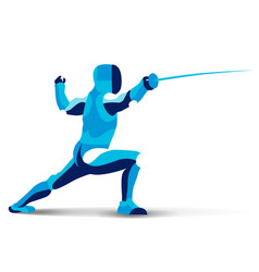 Trendy stylized movement archer sports archery Vector Image