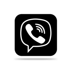 Viber logo icon Royalty Free Vector Image - VectorStock