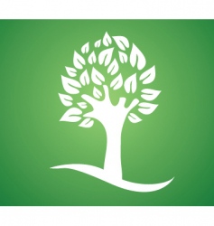 Simple tree Royalty Free Vector Image - VectorStock