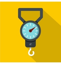 Spring scale icon cartoon style Royalty Free Vector Image