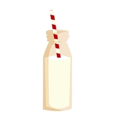 Milk shake Royalty Free Vector Image - VectorStock