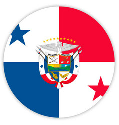 Simple round flag Royalty Free Vector Image - VectorStock