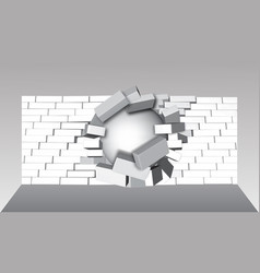 Brick wall Royalty Free Vector Image - VectorStock