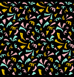 Flags handdrawn seamless pattern Royalty Free Vector Image