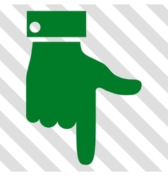 Hand Pointer Down Icon Royalty Free Vector Image