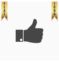 Emoji hand ok emoticon like finger okay up Vector Image
