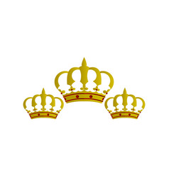 Queen template design Royalty Free Vector Image