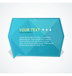 Colorful text box Royalty Free Vector Image - VectorStock