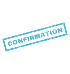 Confirmation Rubber Stamp Royalty Free Vector Image