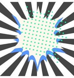 Comic book ray strip explosion effects Royalty Free Vector