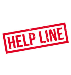 Help me rubber stamp Royalty Free Vector Image