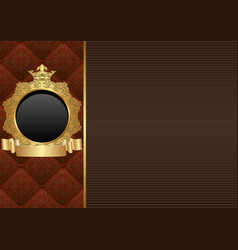 Set royal backgrounds with frame Royalty Free Vector Image