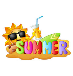 Cartoon emoji emoticon smiley face wearing a sungl