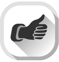 Hand showing thumbs up Royalty Free Vector Image
