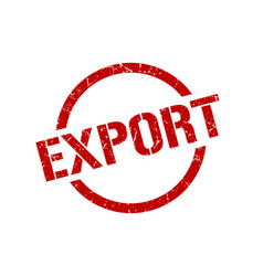 Export stamp sign seal Royalty Free Vector Image
