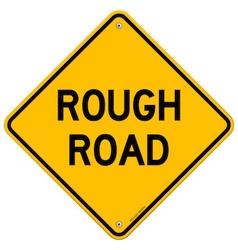 Running on rough way or road cartoon stick figure Vector Image