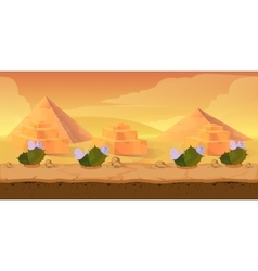 Game level map mobile ui stages with various Vector Image