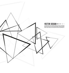 Intersecting triangles pattern Royalty Free Vector Image