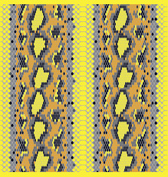 Structure snake skin seamless pattern for Vector Image