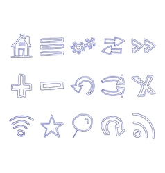 Laptop icons set Royalty Free Vector Image - VectorStock