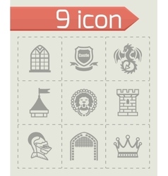 Crown icons set Royalty Free Vector Image - VectorStock
